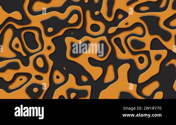 Morphing of a shape similar to a liquid layered topographic map ...