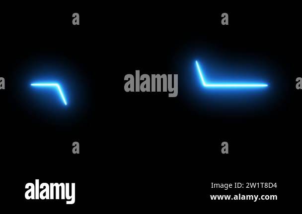 Blue heart rate pulse wave on isolated black background. Heartbeat ...