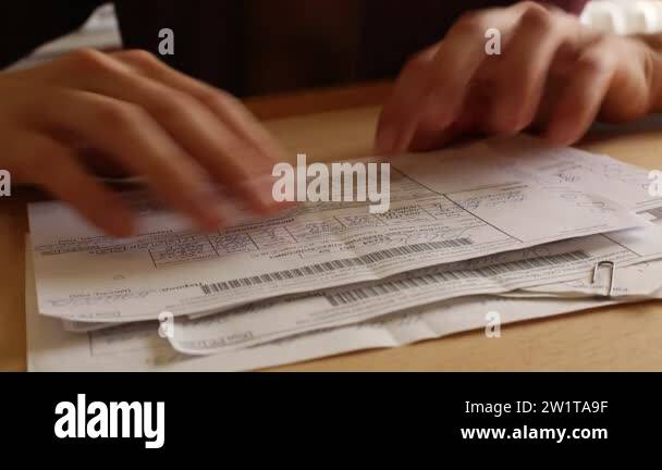 Billing book Stock Videos & Footage - HD and 4K Video Clips - Alamy