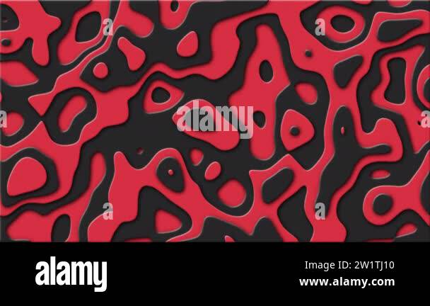 Morphing of a shape similar to a liquid layered topographic map ...