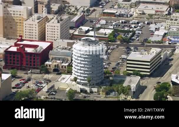 Capitol Records building Stock Video Footage - Alamy
