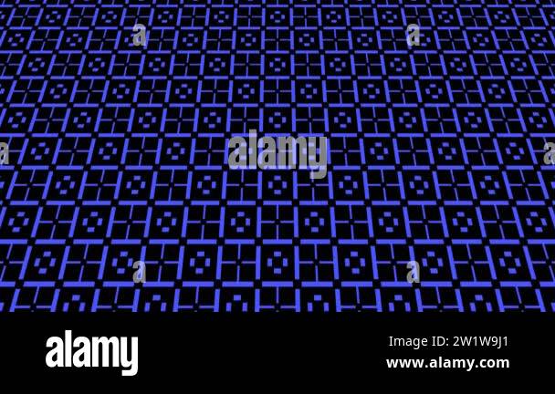 Graphic 2D video pattern that tilts up and moves, composed of designs ...
