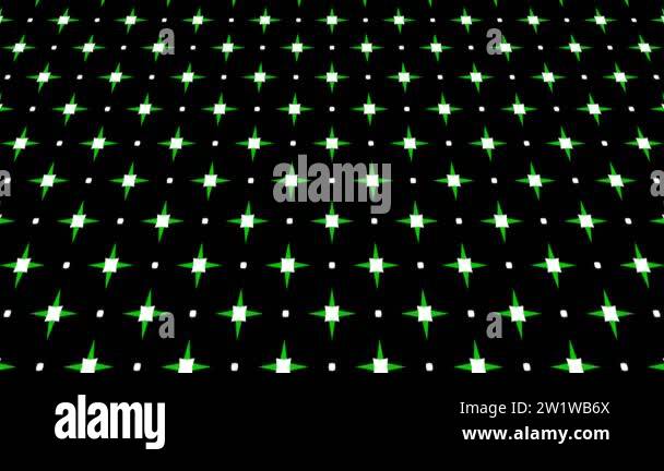 Graphic 2D video pattern that tilts up and moves, composed of designs ...