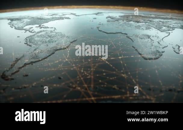 Globalized world, the future of digital technology. Connections and ...
