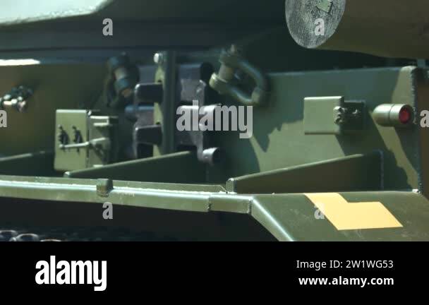 Heavy armored military tank with a huge gun Stock Videos & Footage - HD ...