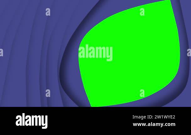 Vertical loop animation of blue 2d paper lines on blue background with ...