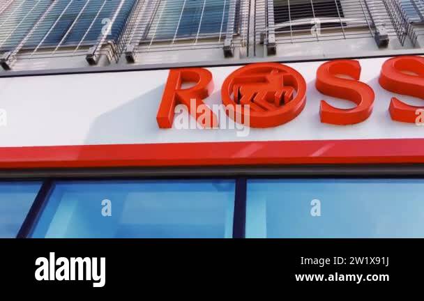 Logo drug store chain rossmann Stock Videos & Footage - HD and 4K Video ...