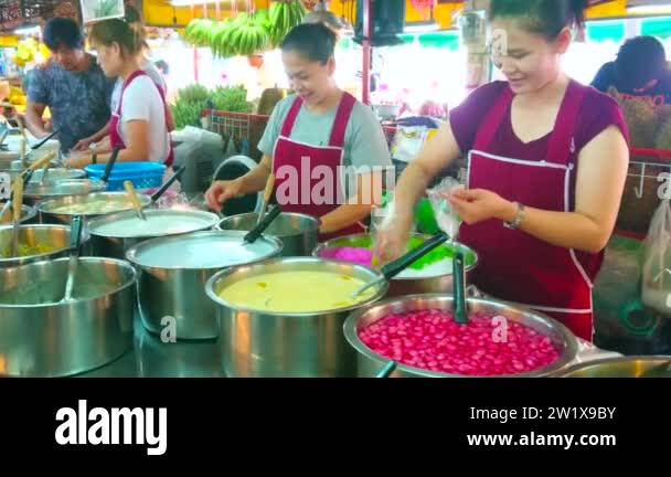 Thailand sticky rice stall Stock Videos & Footage - HD and 4K Video ...