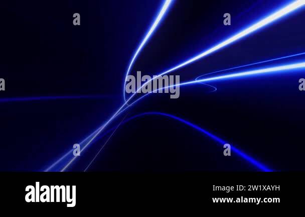 Electric 3d Light Strokes Slow Motion Fx Loop/ 4k animation of a slow ...