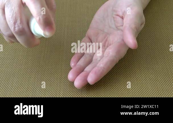 Hand disinfection solution Stock Videos & Footage - HD and 4K Video ...