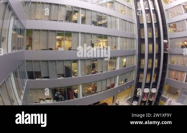 Glass elevators in atrium Stock Videos & Footage - HD and 4K Video ...