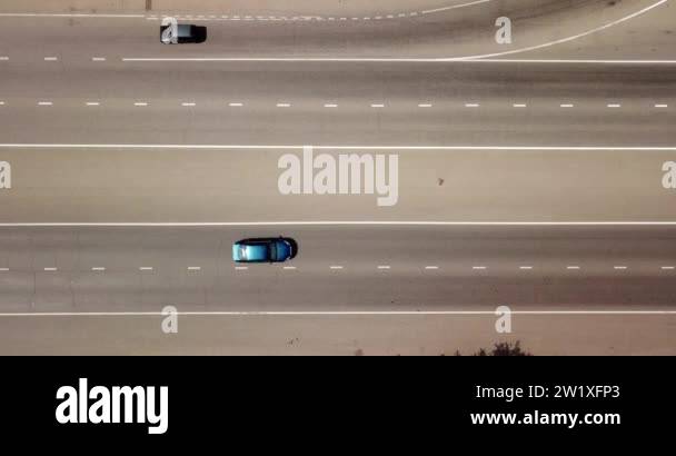 Top down view highway cars Stock Videos & Footage - HD and 4K Video ...