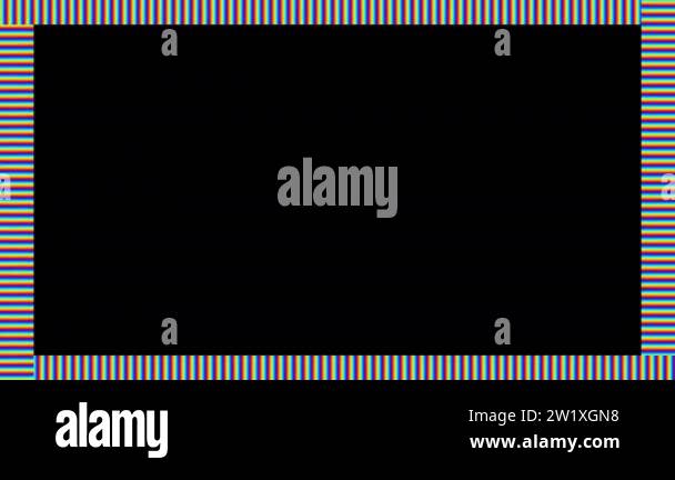 8-Bit 8bit Loading Border Frame Outer Edge Pushing Pixels Computer ...