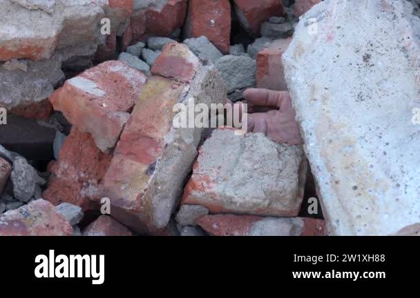 Rubble from hand demolition Stock Videos & Footage - HD and 4K Video ...