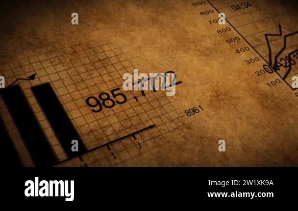 Old charts Stock Videos & Footage - HD and 4K Video Clips - Alamy