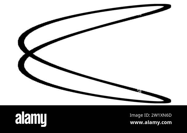 Looping Turning Infinity Symbol Looping Endlessly Forever Stock Video ...