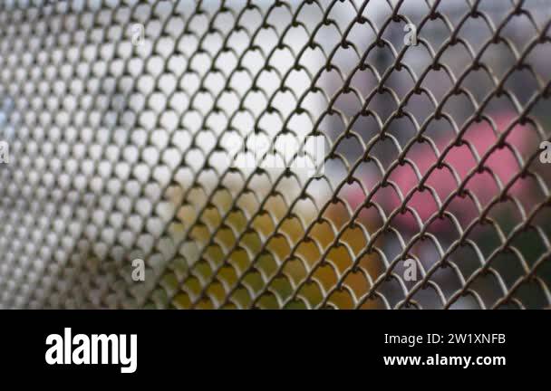 Abstract metal fencing fence Stock Videos & Footage - HD and 4K Video ...