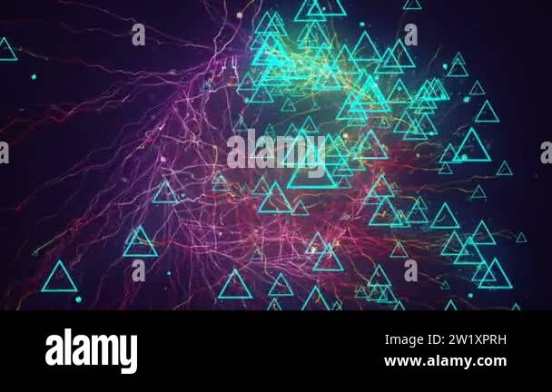 Background motion graphic design animated of Internet data ...