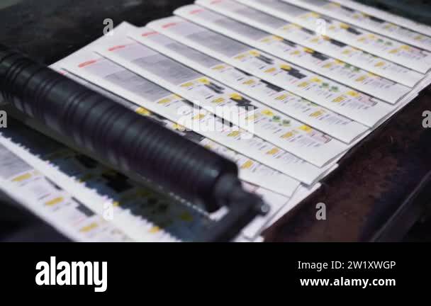 Newspaper printing process Stock Videos & Footage - HD and 4K Video ...