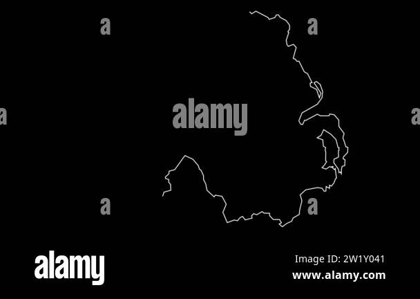 Outline map northern ireland Stock Videos & Footage - HD and 4K Video ...