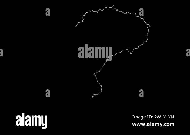 Free state map Stock Videos & Footage - HD and 4K Video Clips - Alamy