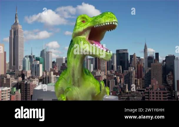 Tyrannosaurus rex new york city Stock Videos & Footage - HD and 4K ...