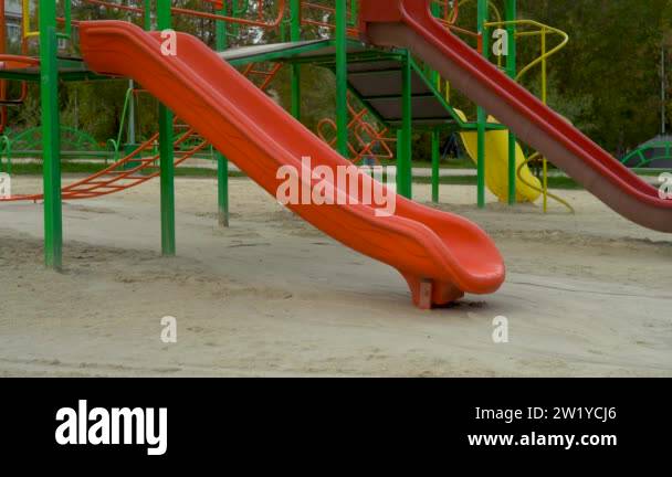 Slides in playground park Stock Videos & Footage - HD and 4K Video ...