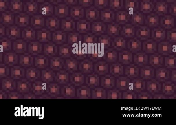 Abstract colored animation on minimal background with mosaic effect ...