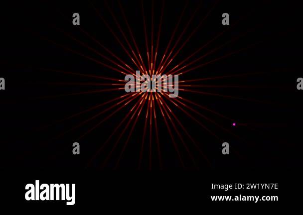 Fireworks cartoon 2d flash fx animation for your projects Stock Video ...