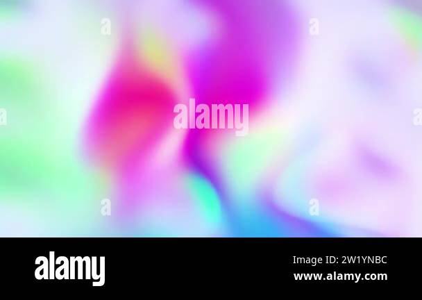 Slowly flowing abstract fluid holographic prism waves. Seamlessly ...