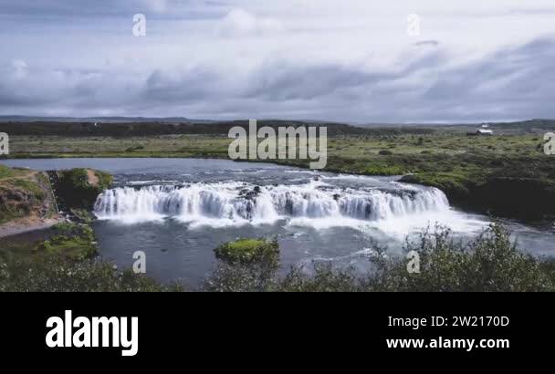 Faxifoss waterfall golden circle Stock Videos & Footage - HD and 4K ...
