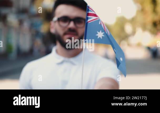 Young man australian flag Stock Videos & Footage - HD and 4K Video ...