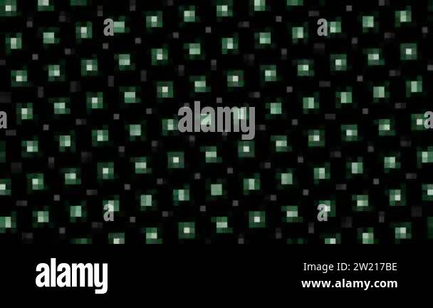 Abstract colored animation on minimal background with mosaic effect ...