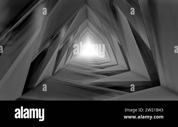 4k animated futuristic corridor. 3d render Stock Video Footage - Alamy