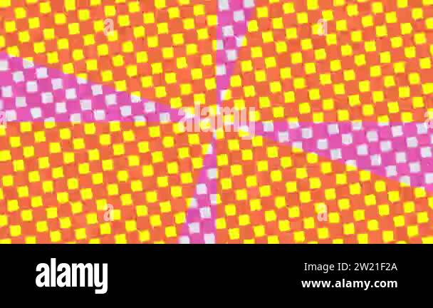 Colorful graphic pattern on background with stroboscopic and hypnotic ...