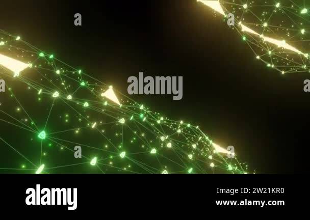 Abstract line lighting frame structure pattern wireframe polygon ...