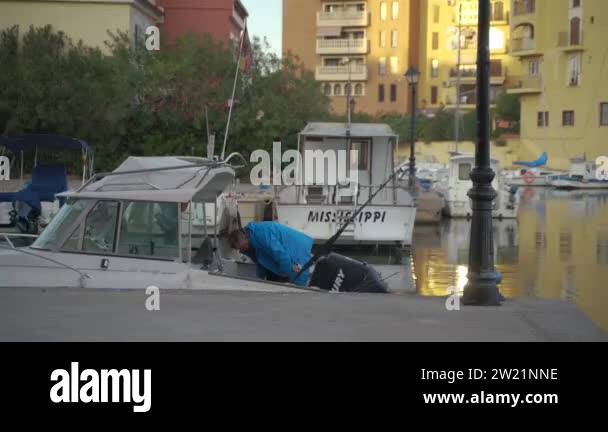 Preparing the boat for sail Stock Videos & Footage - HD and 4K Video ...
