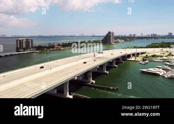 Miami beach bridges Stock Videos & Footage - HD and 4K Video Clips - Alamy