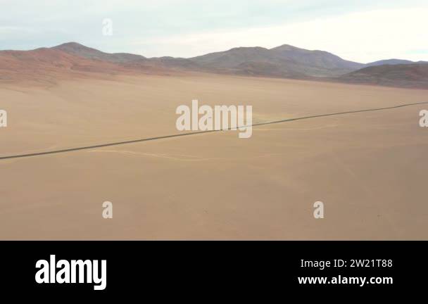 Exploring Atacama Desert vast dry extensions in the driest area of this ...