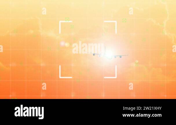 Animation of air traffic control navigation system with scope scanning ...