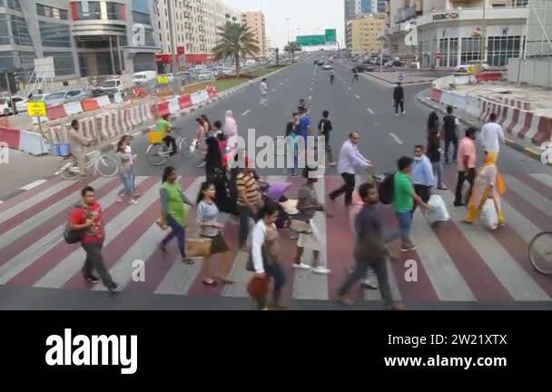 Pedestrian cross highway Stock Videos & Footage - HD and 4K Video Clips ...