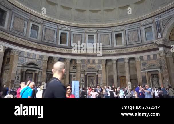 Pantheon from inside rome Stock Videos & Footage - HD and 4K Video ...