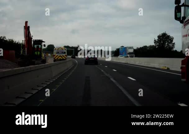 Early motorway roadworks Stock Videos & Footage - HD and 4K Video Clips ...