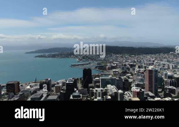 Napier, North Island / New Zealand - December 29, 2019: Napier, which ...