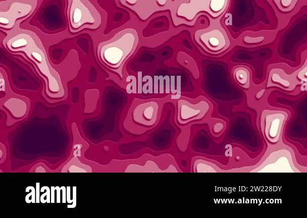 Morphing of a shape similar to a liquid layered topographic map ...