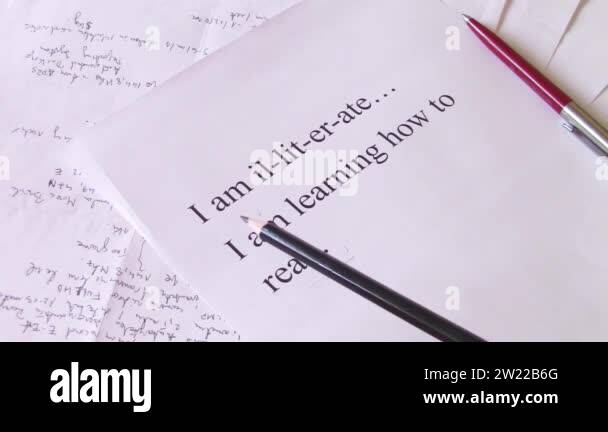 Illiteracy Stock Videos & Footage - HD and 4K Video Clips - Alamy
