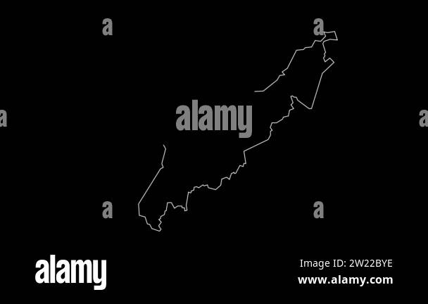 Bay of plenty outline map Stock Videos & Footage - HD and 4K Video ...