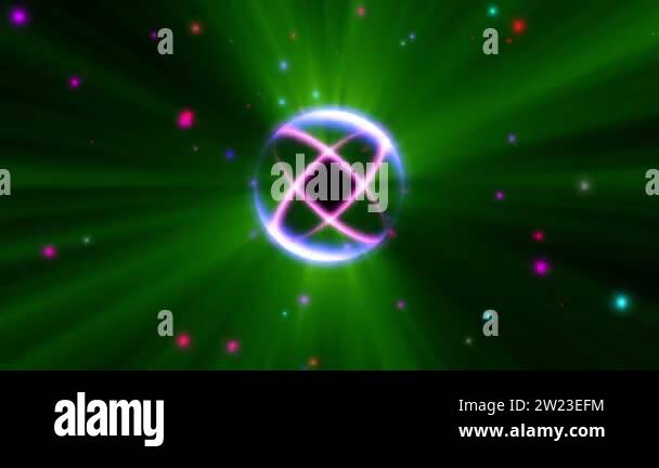 atom star light ray pulse 4k Stock Video Footage - Alamy