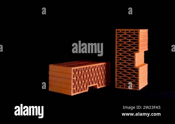 Ceramic perforated building block Stock Videos & Footage - HD and 4K ...