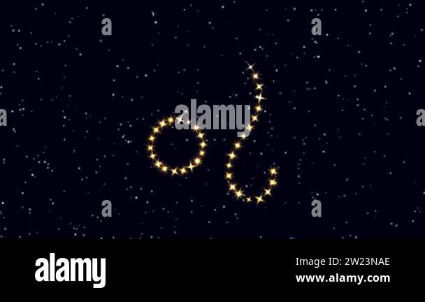 Astrology theme sign Zodiac. Sign Zodiak Leo. Nice astrology video ...